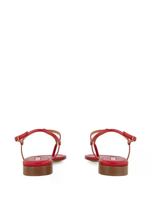 EMME PARSONS Cecilia Flat Sandals - Red