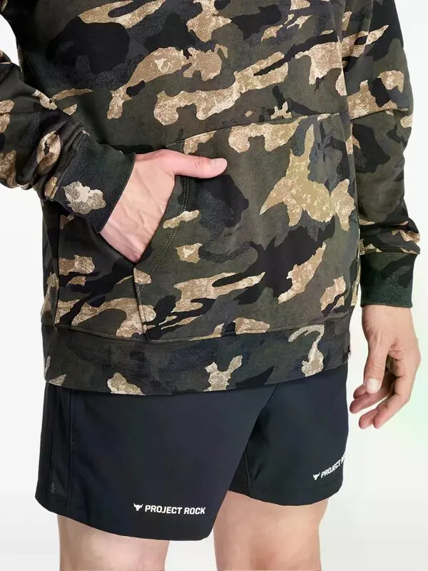 Under Armour Project Rock Camo-print Hoodie
