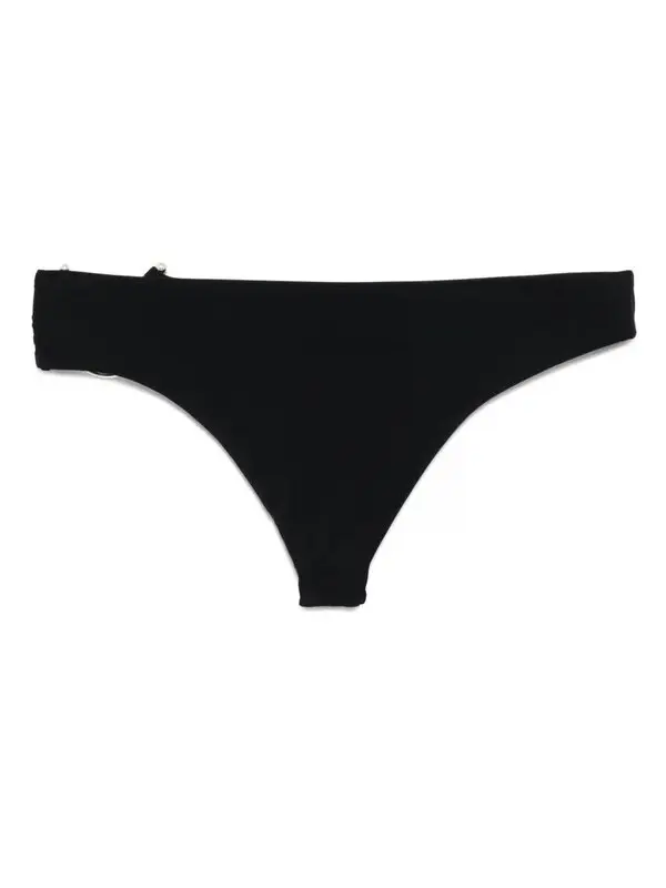 Christopher Esber Ruched Side Crescent Bikini Bottoms