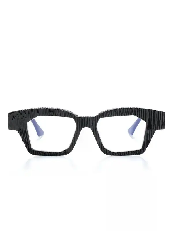 KUBORAUM K36 Rectangle-frame Glasses - Black