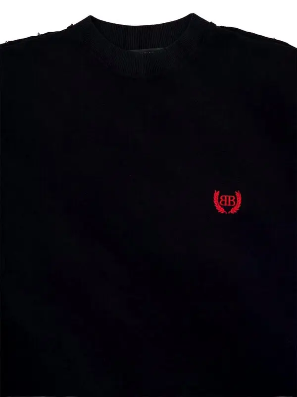 Balenciaga Logo-embroidered Sweater