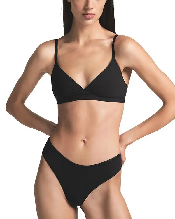 SKIMS Fits Everybody Triangle Bra - Onyx