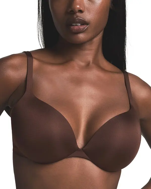 SKIMS Ultimate Push Up Plunge Bra - Cocoa