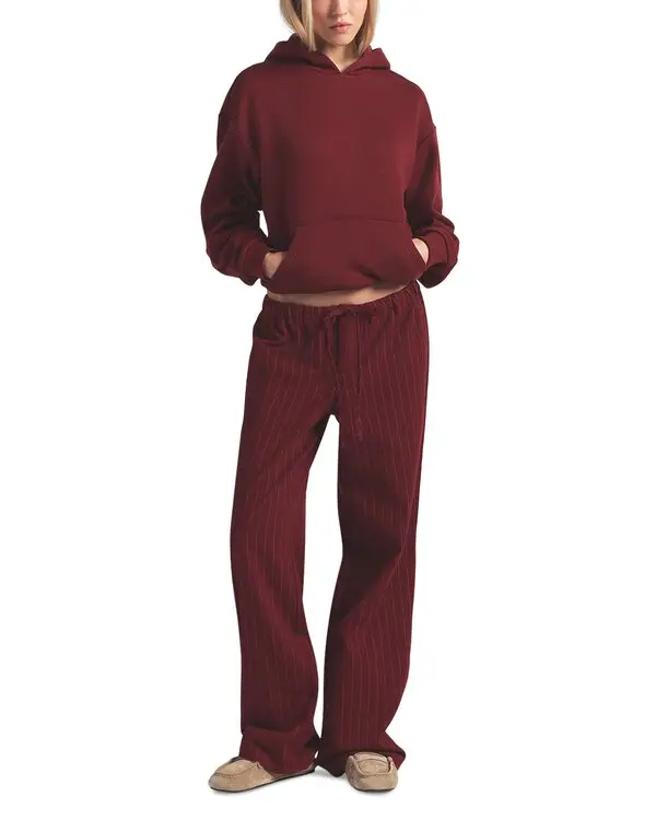 SKIMS Cloud Fleece Hoodie - Merlot