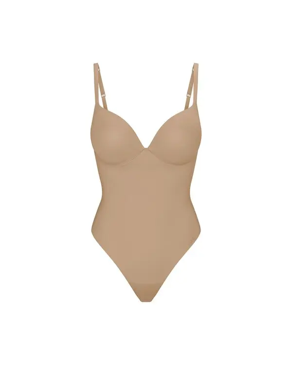SKIMS Push Up Thong Bodysuit - Clay