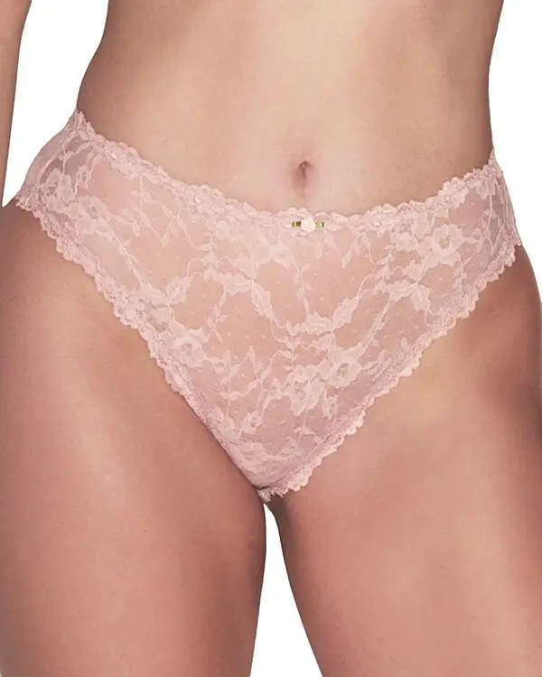SKIMS Stretch Lace Brief - Morganite