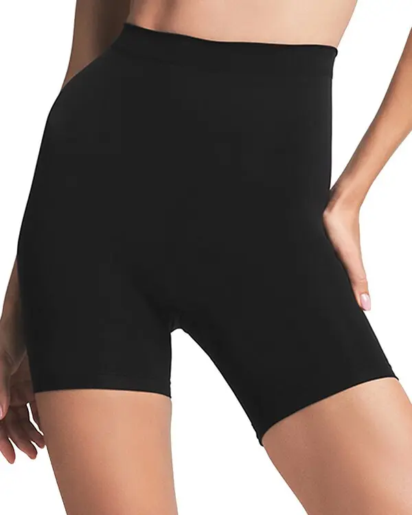 SKIMS Seamless Sculpt Mid Thigh Shorts - Onyx