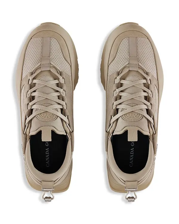 Canada Goose Glacier Trail Sneakers - Limestone/white
