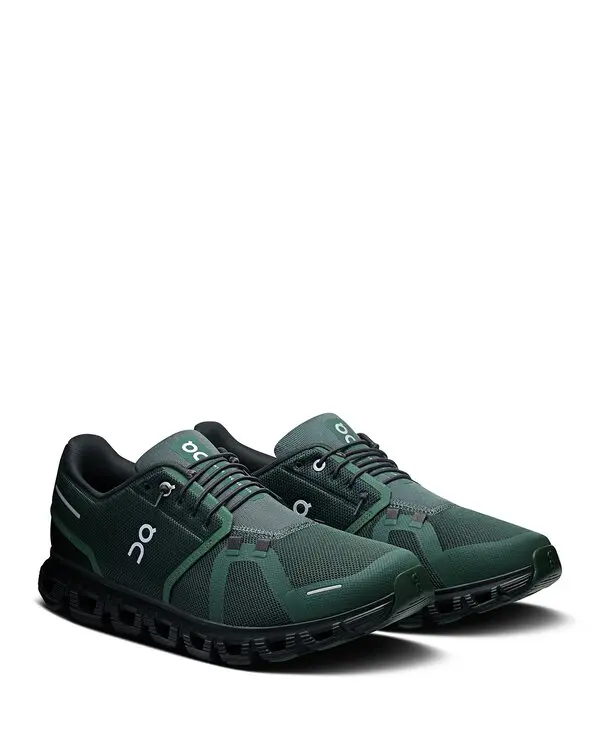 On Cloud 6 Running Sneakers - Evergreen