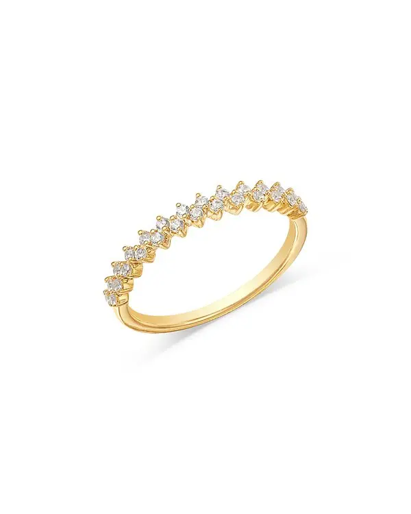 Bloomingdale'S Diamond Band Ring 0.25 Tcw In 14k Yellow - Gold