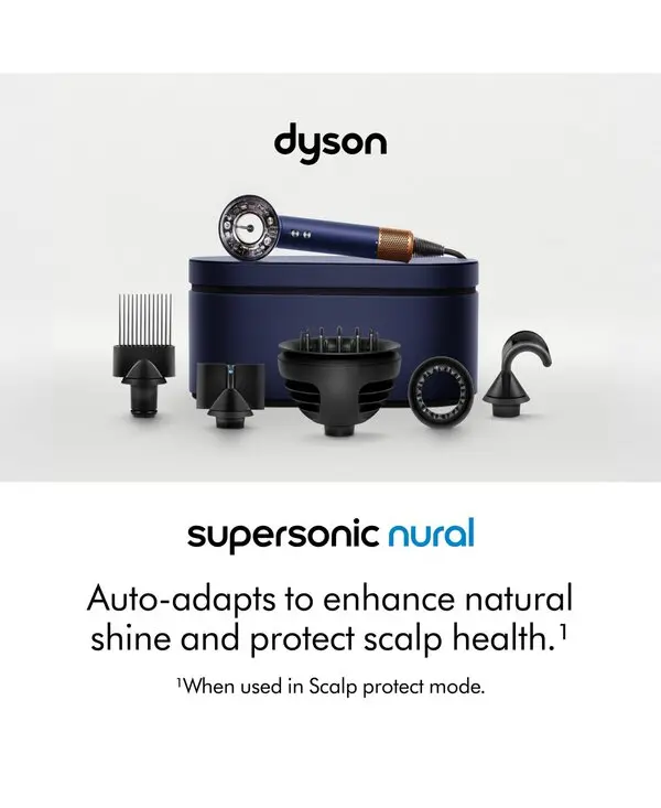 DYSON Supersonic Nural Hair Dryer - Prussian Blue/copper