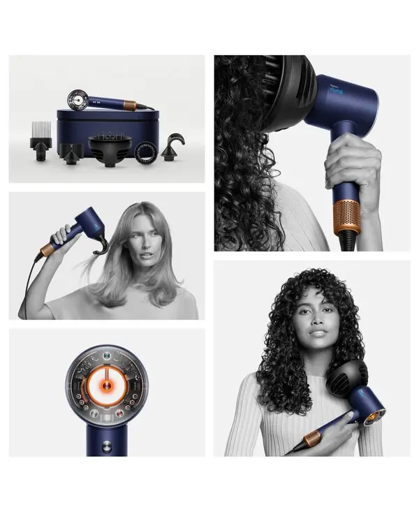 DYSON Supersonic Nural Hair Dryer - Prussian Blue/copper