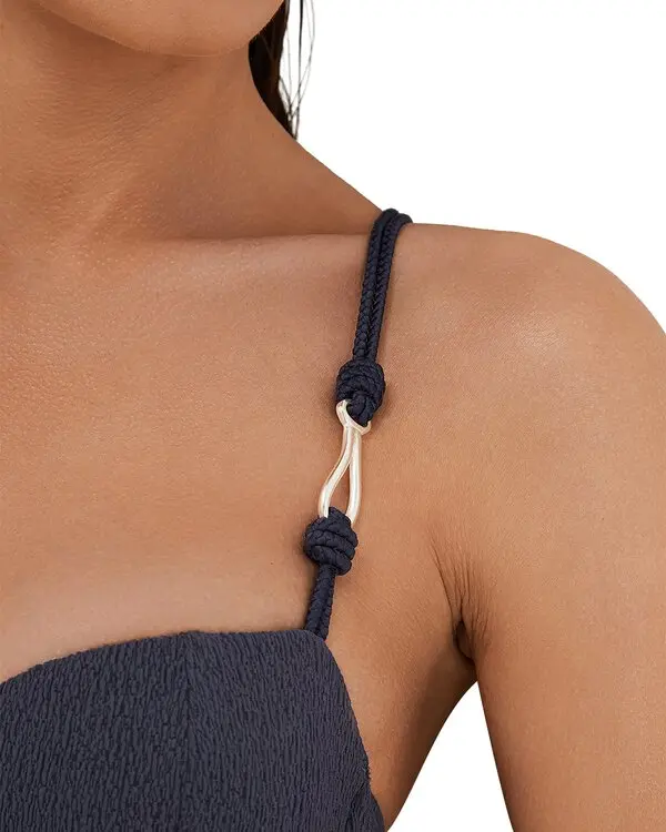 VIX PAULA HERMANNY Firenze Alba Nissi Bikini Top - Blue