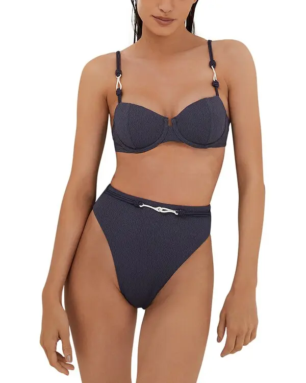 VIX PAULA HERMANNY Firenze Alba Nissi Bikini Top - Blue