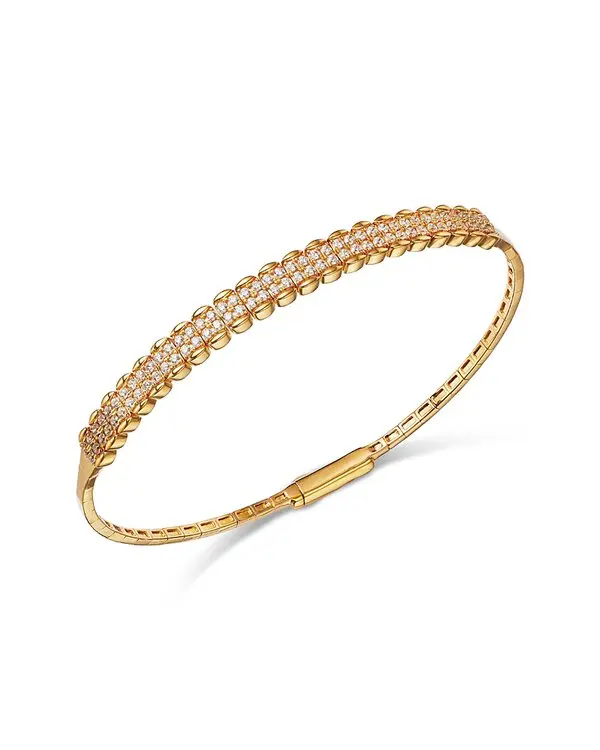 Bloomingdale'S Diamond Bangle Bracelet 1.0 Tcw - Gold