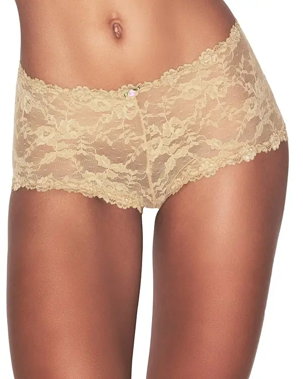 SKIMS Stretch Lace Boyshort - Delta