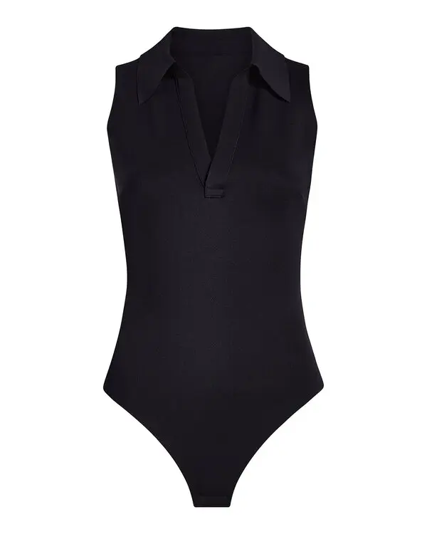 Commando Neoprene Polo Bodysuit