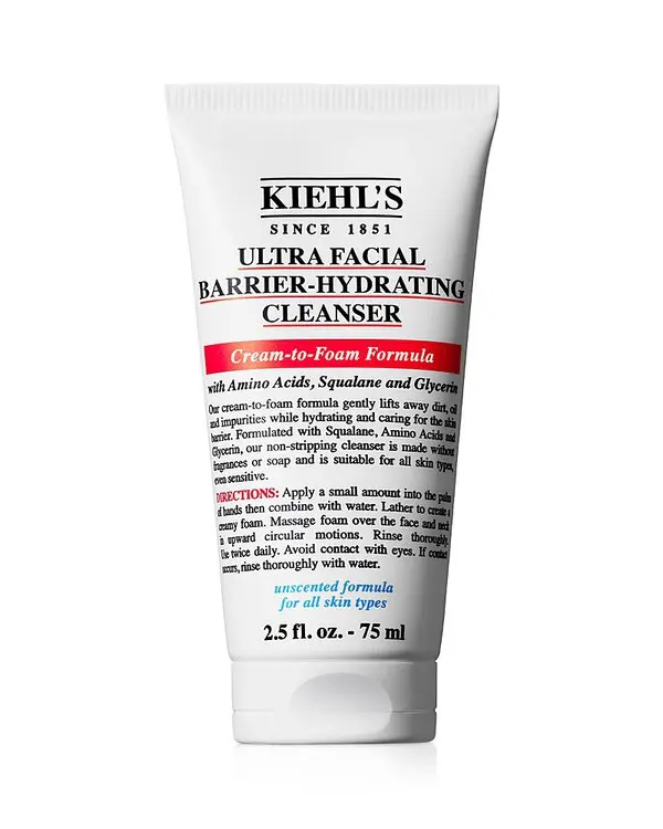 KIEHL'S SINCE 1851 Ultra Facial Barrier Hydrating Cleanser 2.5 Oz - No Color