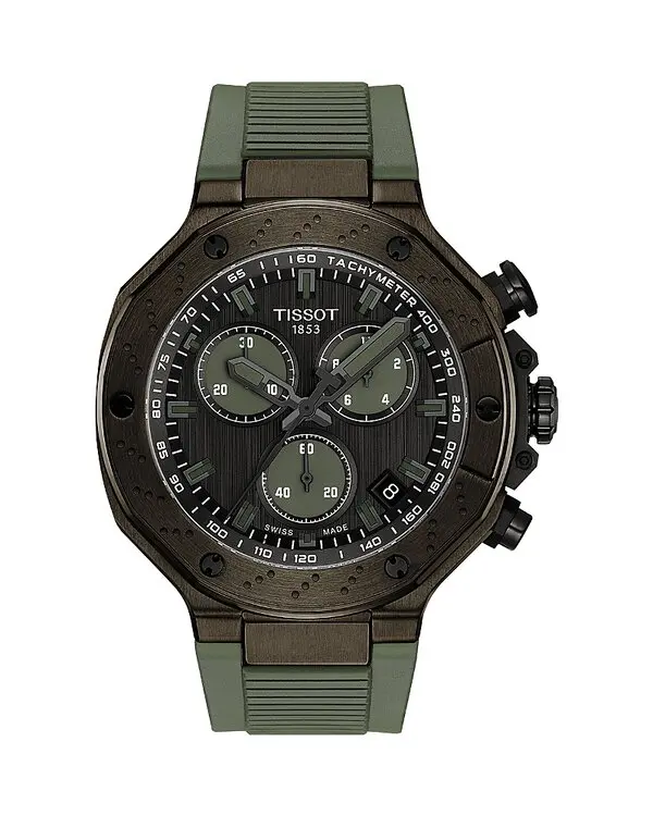 TISSOT T-race Quartz Chronograph 45mm - Black/green