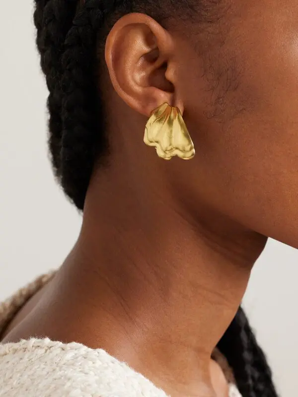 YSSO Ocean -plated Earrings