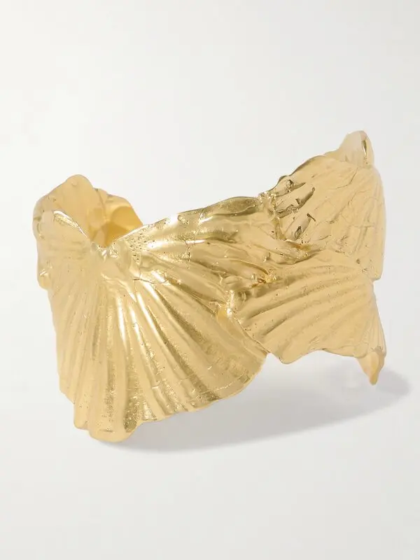 YSSO Birth Of Venus -plated Cuff - Gold