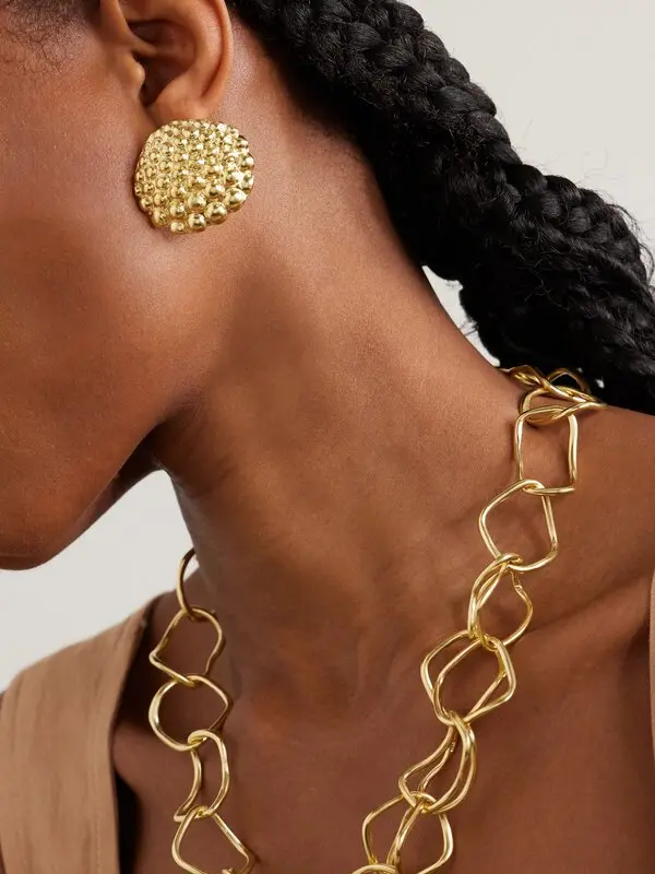 YSSO Dionysus -plated Earrings