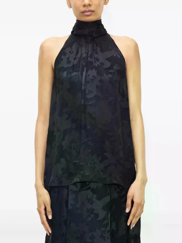 Adam Lippes Giulia Halterneck Top
