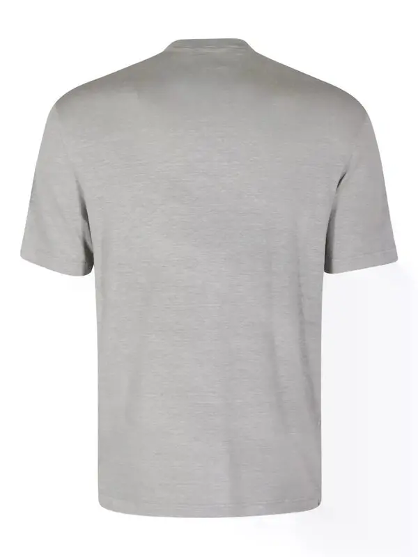 FILIPPO DE LAURENTIIS Crew Neck Short-sleeve T-shirt - Grey