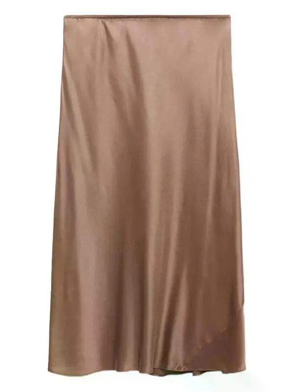 Dorothee Schumacher Straight Silk Skirt