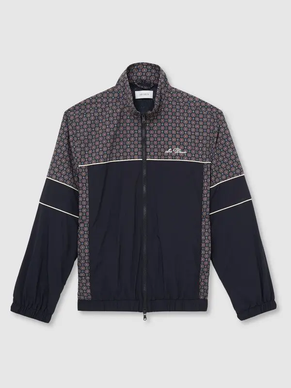 LES DEUX Smith Printed Track Jacket