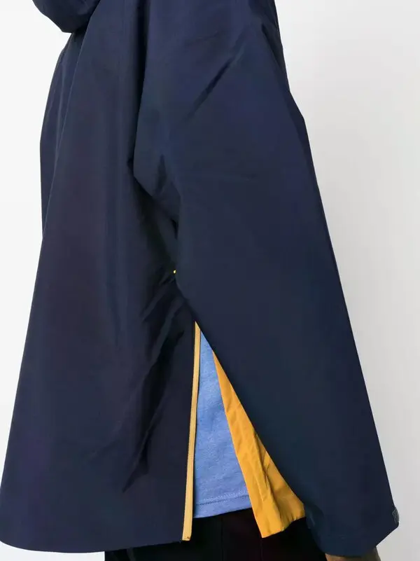 COTOPAXI Colour-block Hooded Windbreaker - Blue