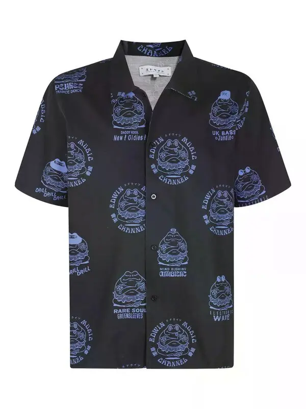 Edwin Emc Graphic-print Short-sleeve Shirt