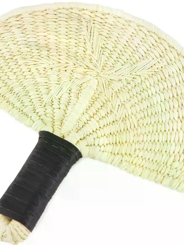 SENSI STUDIO Woven Straw Hand Fan
