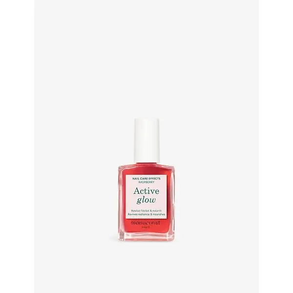 MANUCURIST Active Glow Nail Polish 15ml - Raspberry