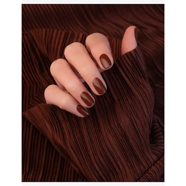MANUCURIST Green Nail Polish 15ml - Chestnut