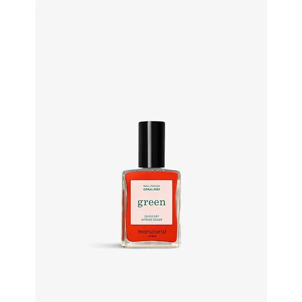 MANUCURIST Green Nail Polish 15ml - Coral Reef