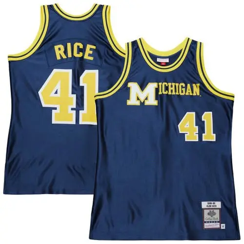 Mitchell & Ness Glen Rice Michigan Wolverines 1988/89 Authentic Jersey