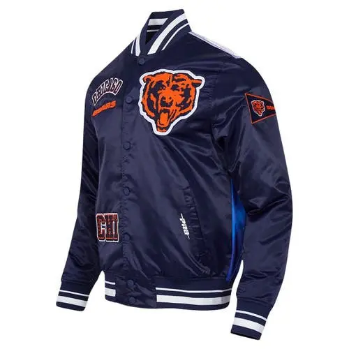 PRO STANDARD Chicago Bears Sublimated Satin Full-snap Jacket