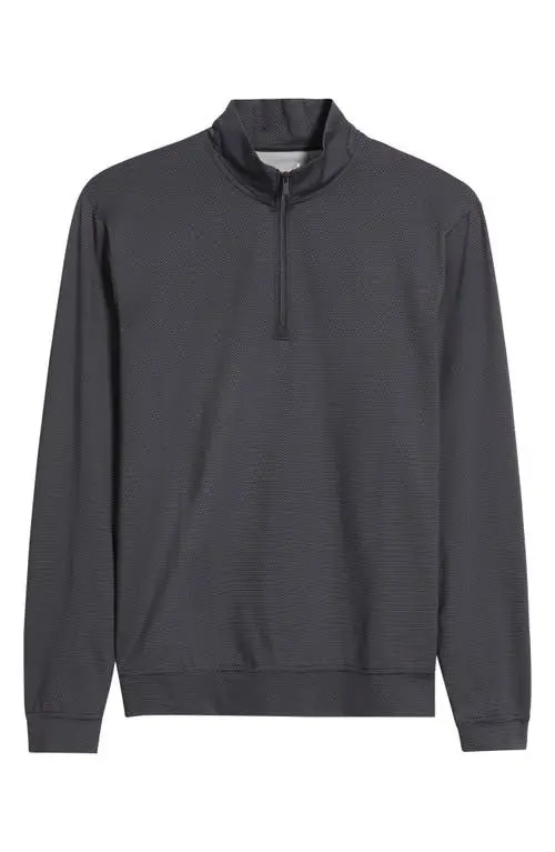 Johnnie-o Jamie Quarter Zip - Black Seal
