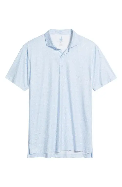 Johnnie-o Four Leaf Clover Print Featherweight Performance Polo - Kona