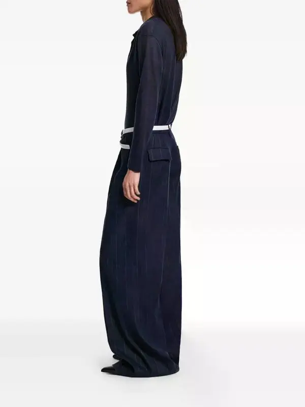 Dorothee Schumacher Pinstriped Wide-leg Trousers