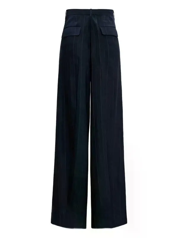 Dorothee Schumacher Pinstriped Wide-leg Trousers