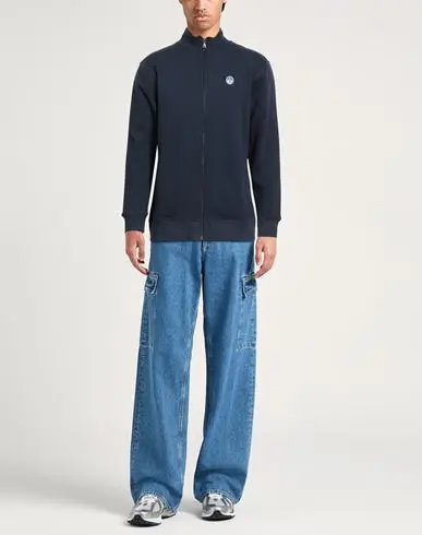 NORTH SAILS Cotton Fleece Sweatshirt - Navy