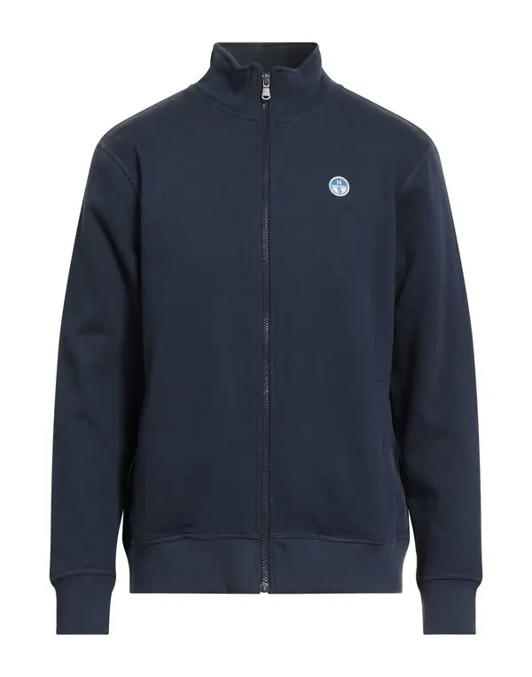 NORTH SAILS Cotton Fleece Sweatshirt - Navy