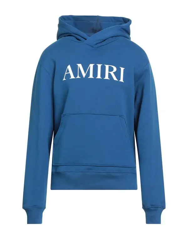 Amiri Cotton Lyocell Sweatshirt - Blue