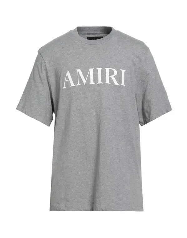 Amiri T-shirt Size Cotton - Grey