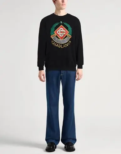 Casablanca Crewneck Sweatshirt With Embroidered Logo