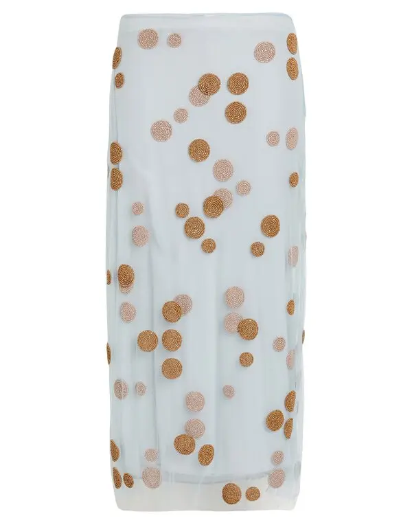 Fendi Midi Pencil Skirt - Blue
