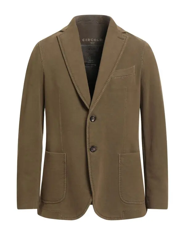 CIRCOLO 1901 Single-breasted Blazer - Brown