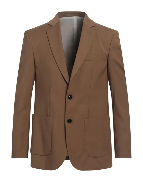 LIU •JO MAN Blazer Camel Size Polyester, Viscose, Elastane